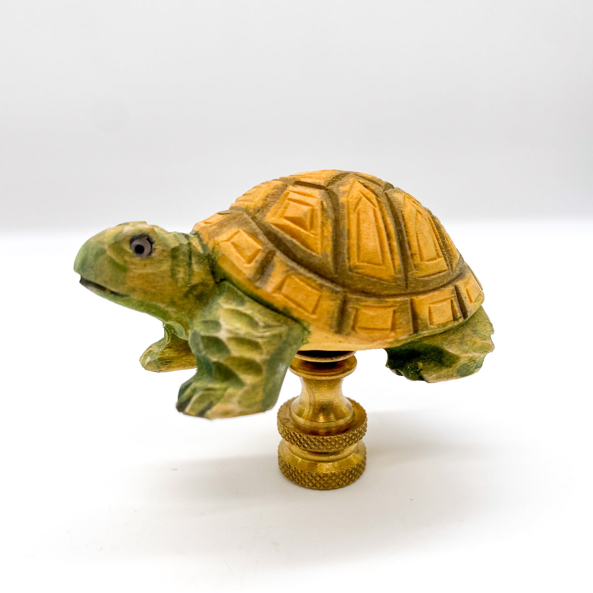 Wood Turtle Finial, 2" – Enchanted Lighting